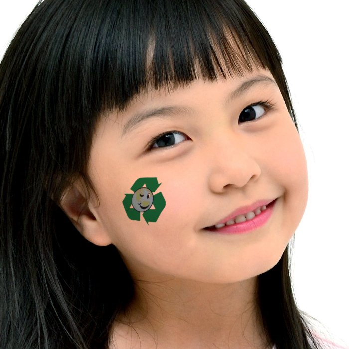 Recycle Earth Temporary Tattoo - IndustryPrint Multi Store
