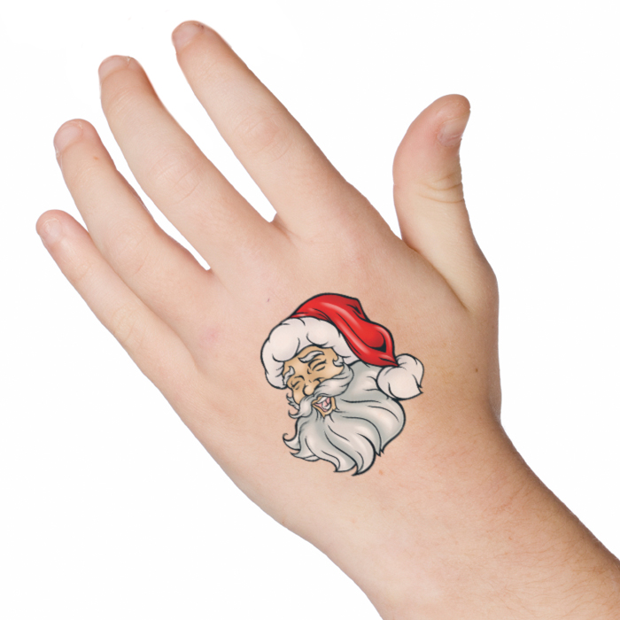 Santa Temporary Tattoo - IndustryPrint Multi Store