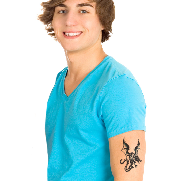 Leviathan Dragons Temporary Tattoo Set - IndustryPrint Multi Store