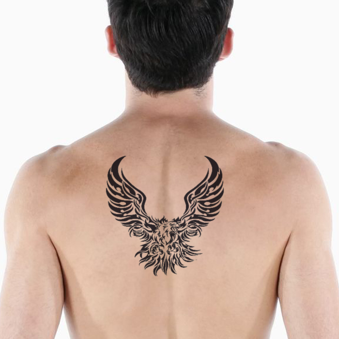 Large Tribal Eagle Temporary Tattoo Set - IndustryPrint Multi Store Large Tribal Eagle Temporary Tattoo Set - IndustryPrint Multi Store