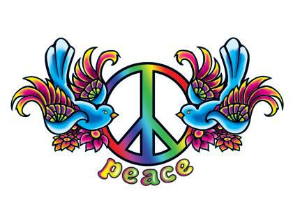 Peace Birds Temporary Tattoo - IndustryPrint Multi Store