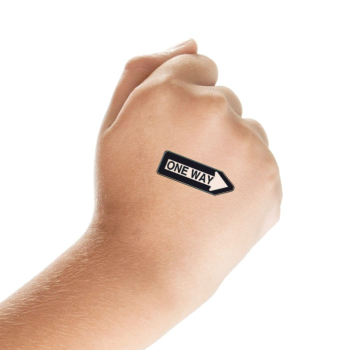 Traffic Signs Temporary Tattoo - IndustryPrint Multi Store