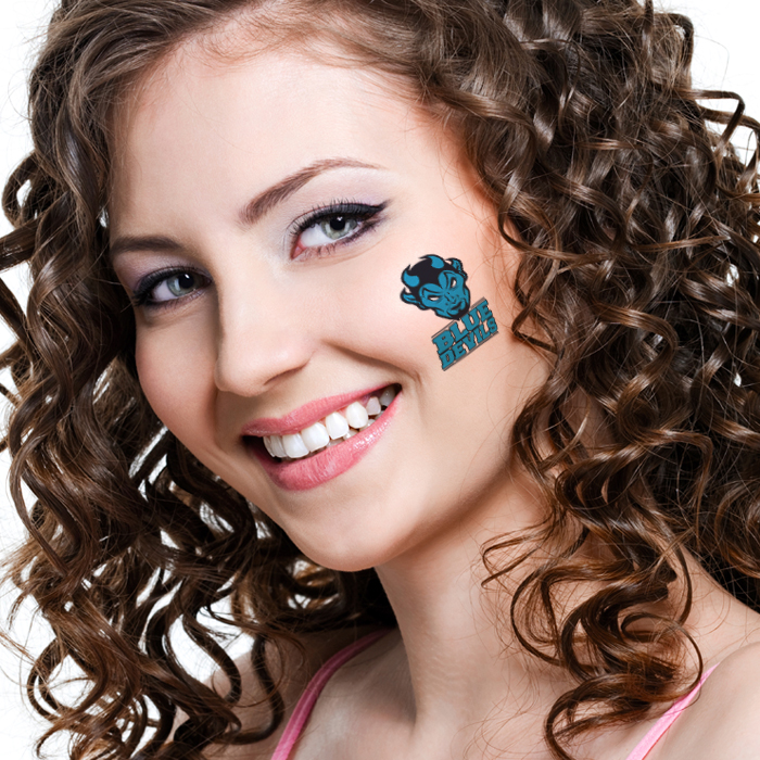 Blue Devils Temporary Tattoo - IndustryPrint Multi Store